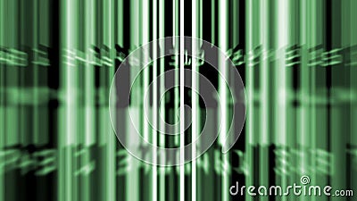 Green Data Information Barcodes Scrolling Stock Footage - Video of ...