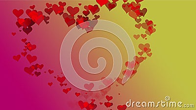 Glowing Red Heart from Particles on a Bright Background Stock Footage ...