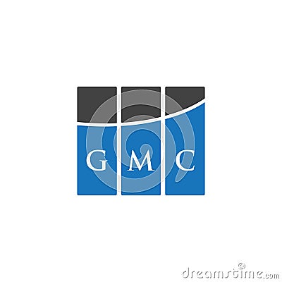GMC Letter Logo Design On WHITE Background. GMC Creative Initials ...