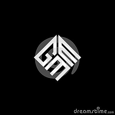 GMM Letter Logo Design On Black Background. GMM Creative Initials ...