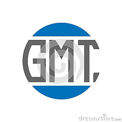 GMT Letter Logo Design On White Background. GMT Creative Initials ...