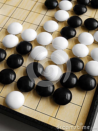 Go Game Or Weiqi Stock Photo | CartoonDealer.com #6170898