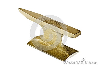 Gold Anvil Stock Photography - Image: 30038462