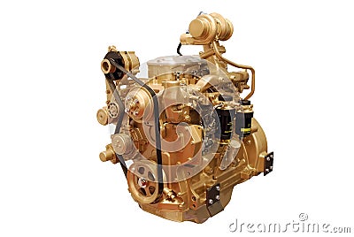 Gold Engine Stock Images - Image: 9759694