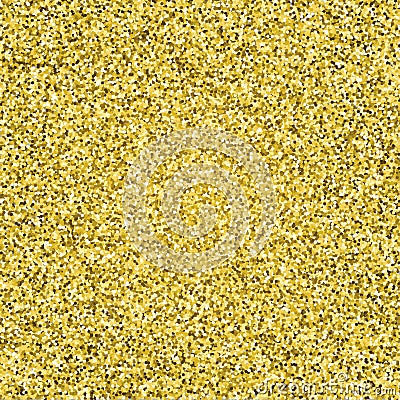 Gold Glitter Sparkling Pattern. Decorative Seamless Background. Shiny ...