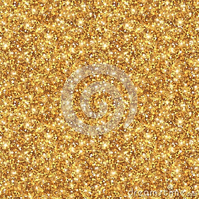 Golden Glitter Sparkle on a Transparent Background. Gold Vibrant ...