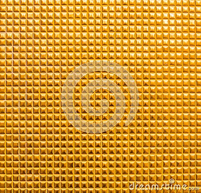 Gold Mosaic Tiles Texture Royalty Free Stock Images - Image: 27760689