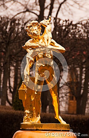 Berlin angel stock image. Image of gold, deutschland - 30178479