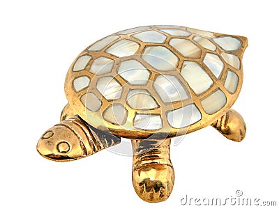 Gold Turtle Royalty Free Stock Photos - Image: 8625608
