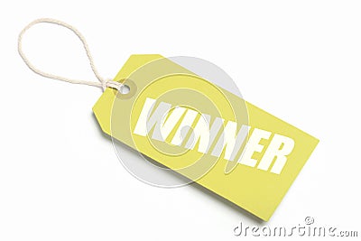 Gold Winner Tag Stock Images - Image: 19133574