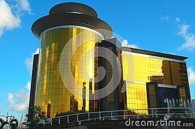 Golden Building Royalty Free Stock Images - Image: 3106919