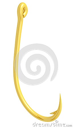 Golden Hook Royalty-Free Stock Photo | CartoonDealer.com #7162827