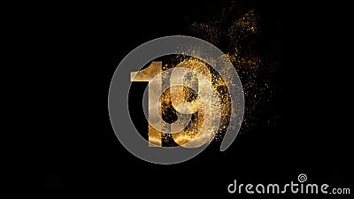 Golden Number 19 from Particles, Numbering, Nineteen, Golden Numbers ...
