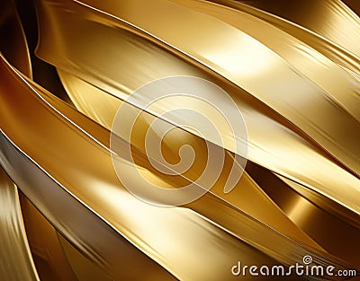 Golden Sheet Strips Dynamic Background. Stock Photo | CartoonDealer.com ...