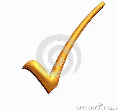 Golden Tick Stock Photography | CartoonDealer.com #4095182