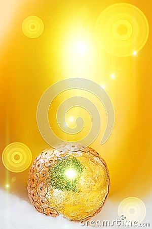 Goldish Bright Festive Background Royalty-Free Stock Photography ...