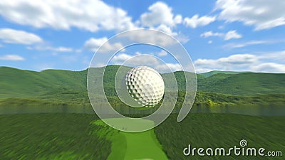 Golf: Hole in One stock video. Video of ball, shot, clubb - 45708289
