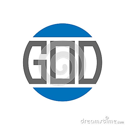 GOO Letter Logo Design On White Background. GOO Creative Initials ...