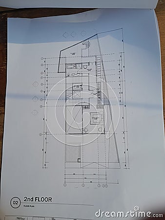 Good Architectural House Plan Drawing Editorial Image | CartoonDealer ...