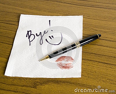 Goodbye 1 Stock Photos - Image: 751543