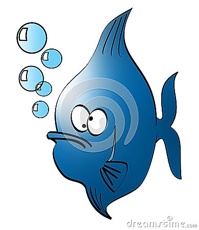 Goofy Fish Stock Photo | CartoonDealer.com #4031034