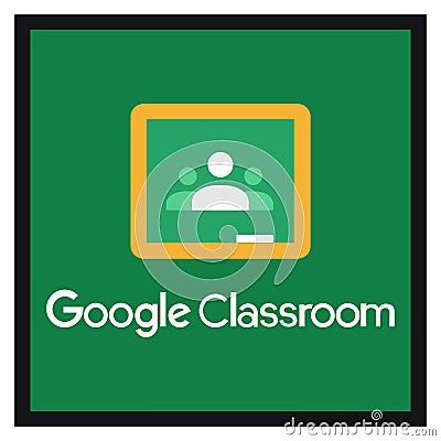 Google Classroom Isolated Logo Vector Illustration | CartoonDealer.com ...
