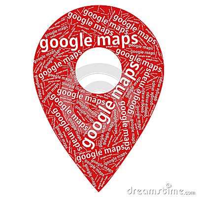 Google Maps, Place, Maps, Location, Pointer Icon. Royalty-Free Cartoon ...