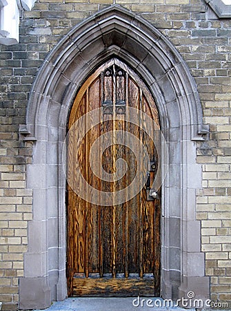 Gothic Door Stock Photos - Image: 12078653