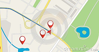 GPS Tracking. GPS Navigation Concept Stock Video - Video of destination ...