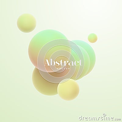 Gradient Background With Soft Metaball Shapes Cartoon Vector | CartoonDealer.com #338189719