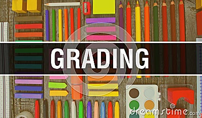Grading Text With Back To School Wallpaper. Grading And School ...