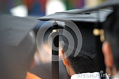Graduation Caps Royalty Free Stock Photo - Image: 999405