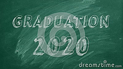 Graduation 2020 stock footage. Video of board, character - 173230618