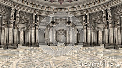 Grand hall stock video. Video of dance, luxurious, dome - 55050021