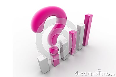 Graph With Question Mark Royalty-Free Stock Image | CartoonDealer.com ...