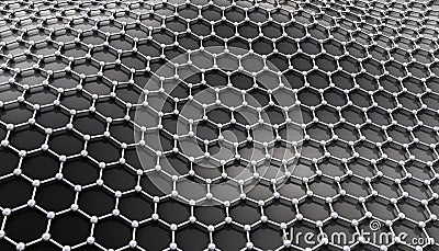 Graphene Molecular Structure Royalty-Free Cartoon | CartoonDealer.com ...