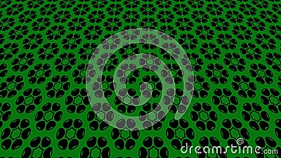 Graphic 2D Video Pattern that Tilts Up and Moves, Composed of Designs ...