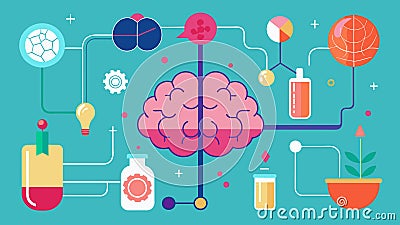 A Graphical Representation Of The Biochemical Pathways Involved In ...