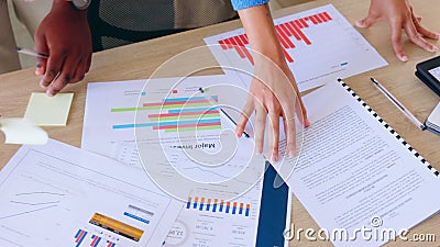Graphs, Documents and People Hands for Data Analysis, Charts and ...