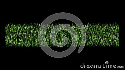 Grass Field - Meadow Rippling in the Wind Animation Graphic Element ...