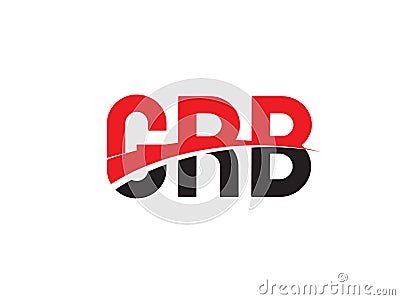 GRB Letter Initial Logo Design Vector Illustration | CartoonDealer.com ...