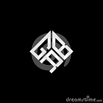GRB Letter Logo Design On Black Background. GRB Creative Initials ...