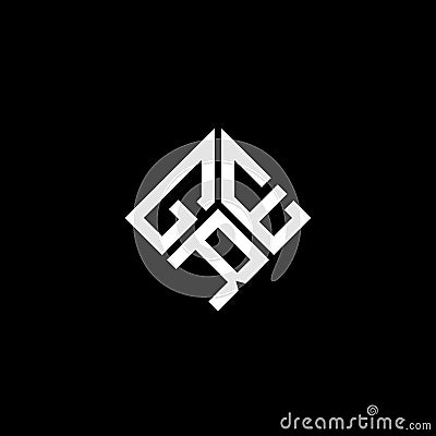 GRE Letter Logo Design On Black Background. GRE Creative Initials ...