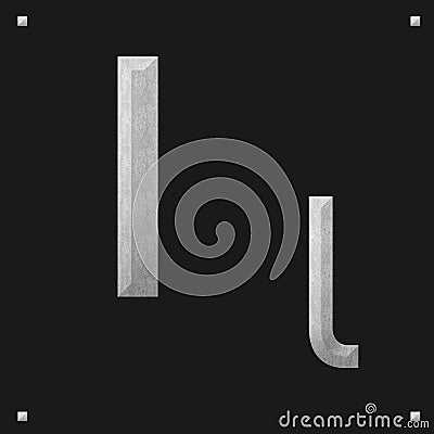 Greek Alphabet Stone Texture, Yota On Dark Background Royalty-Free ...