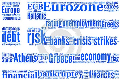Greek Flag Tag Cloud Royalty-Free Stock Image | CartoonDealer.com #24983134