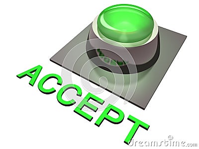 Green Accept Button Stock Image | CartoonDealer.com #21053899