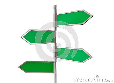 Green Arrow Road Signs Stock Image | CartoonDealer.com #49579051