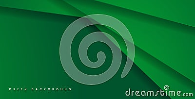 Green Background Overlap Dimension Vector Illustration Message Board ...