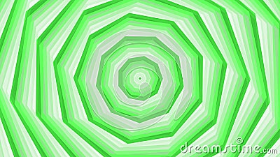 Green Bold Spin Nonagon Star Simple Flat Geometric on White Background ...