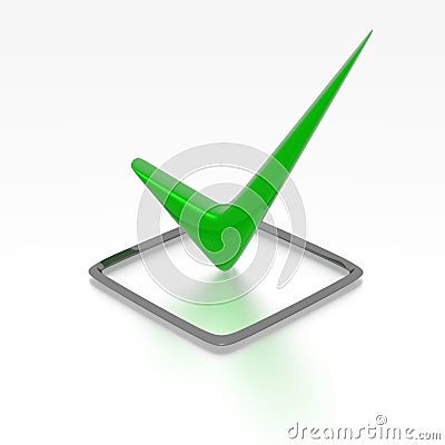 Green Checkbox Stock Image - Image: 16797371